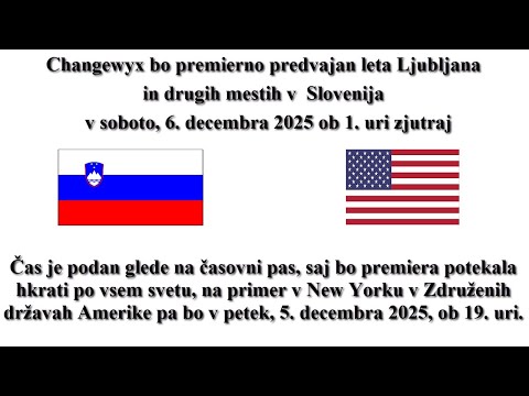 Premiera movie Changewyx in Slovenia