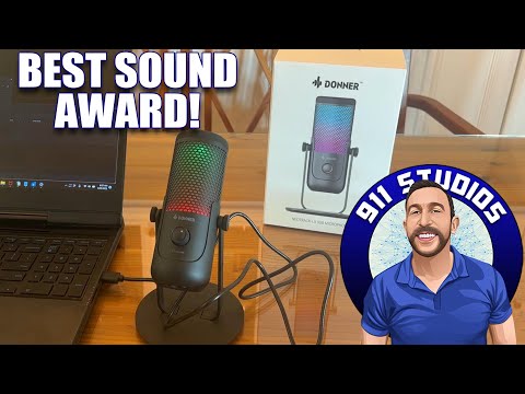 Donner Gaming Microphone, USB Gaming Mic for PC, Podcast