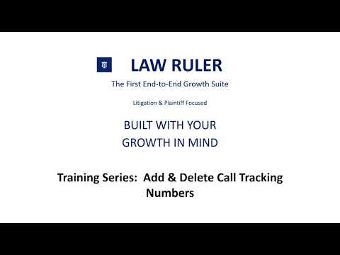 How to Manage Call Tracking Numbers
