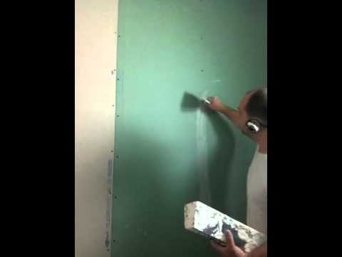 ⏩ Bouchage de trous de vis Placo , joint bande Bandeur jointe