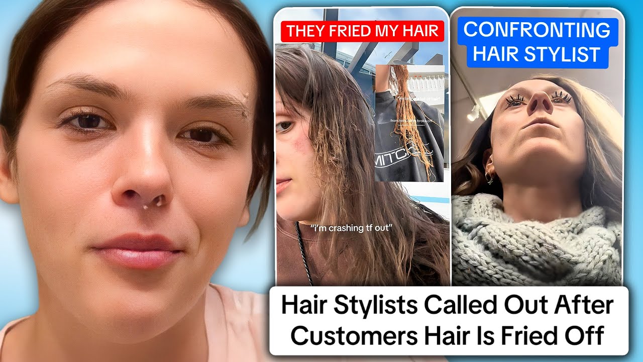Hair Stylist Called Out After Frying Customers Hair Off
