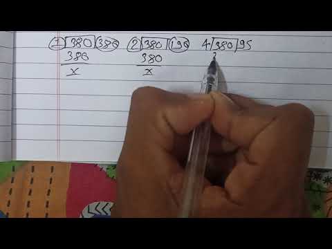 factors of 380