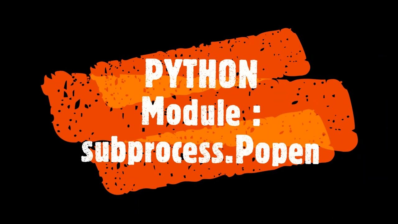 Subprocess Popen Demo