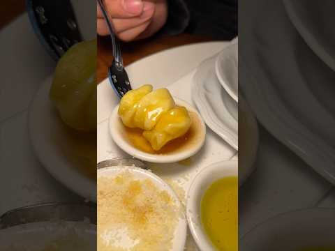 The POLENTA TORTELLINI with honey from Da Toscano NYC! #DEVOURPOWER