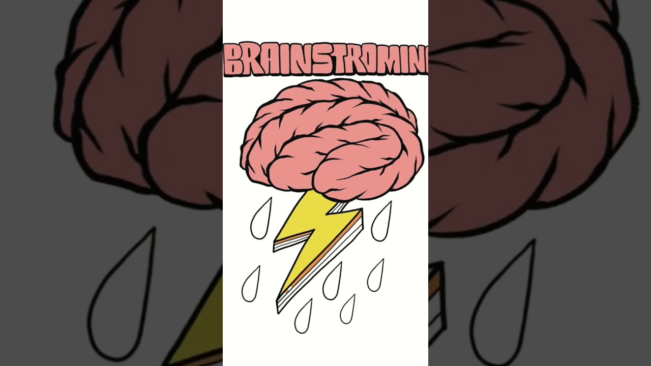 Brainstroming #artwork #illustration #brain #strom #tshirt #design #thunder #clothing #apparel
