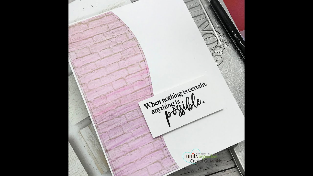 Unity Quick Tip: Soft Watercolor Wash on Pattern Paper