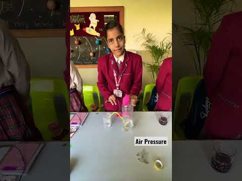 Air Pressure Activity | Barometer #shorts #scienceexperiment