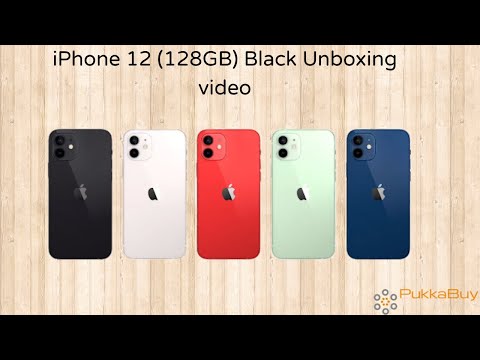 Apple iPhone 12 ( 128GB, BLACK ) UNBOXING AND FIRST IMPRESSIONS