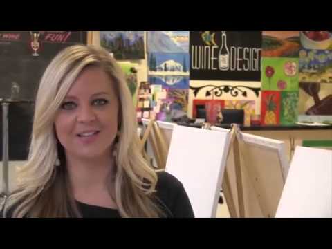 Wine and Design, We Make Painting Fun!