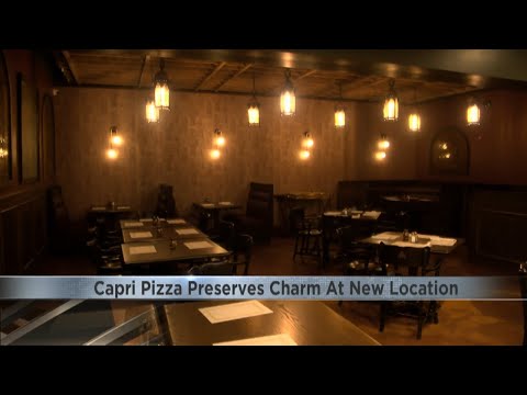 Capri Pizza preserves historic charm at new location