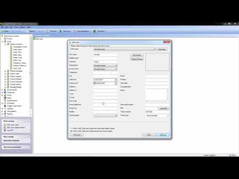 Net2 Software - Managing Users