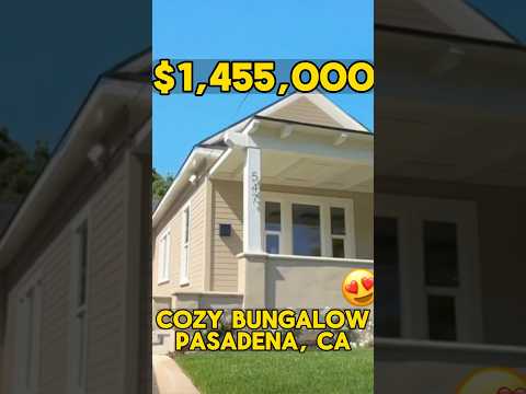 House Tour of a Craftsman Bungalow in Pasadena #homesforsale
