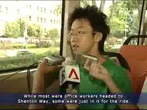 News Report [Channel 5] on SBST Service 128