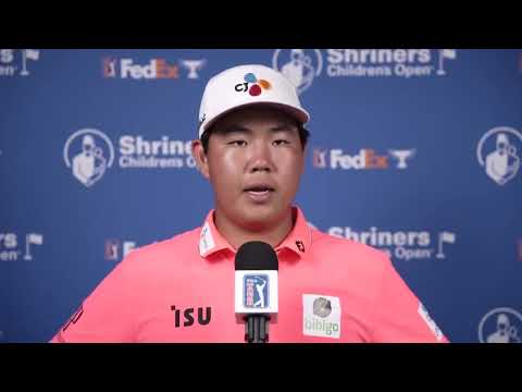 Tom Kim Saturday Korean Flash Interview 2022 Shriners Children's Open · Round 3