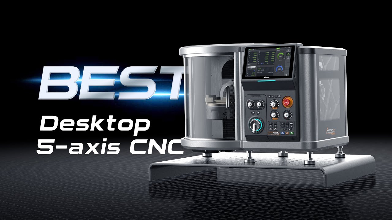 The Best Desktop 5-axis CNC Machine | Meet Xmachine XM-100