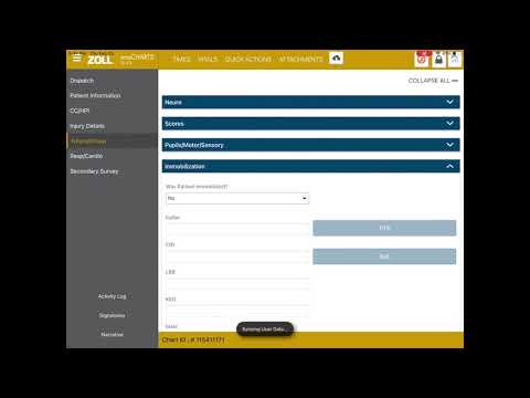 emsCharts App Tutorial