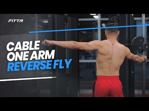 How To Do Cable One Arm Reverse Fly | Exercise Video
