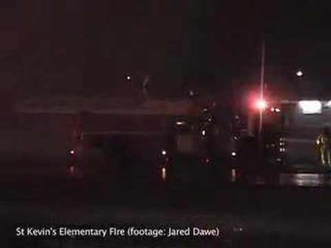 St Kevin's Elementary Fire