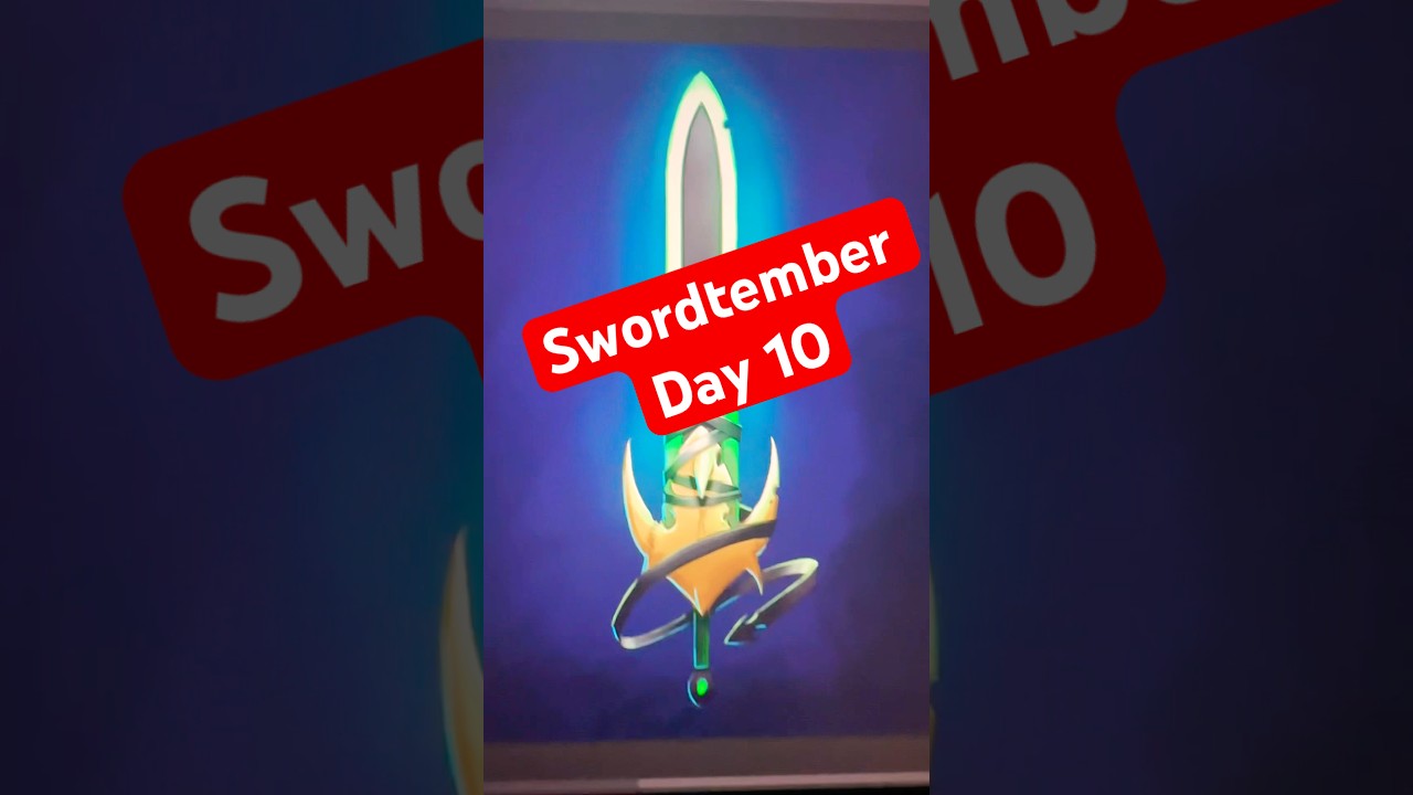 Swordtember day 10 necrotic #art #swordtember #swordtember2024