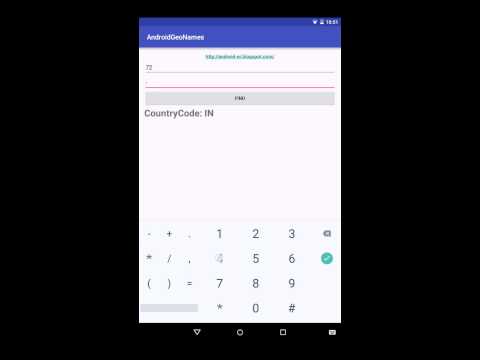 Get ISO country code for given latitude/longitude, using GeoNames Java Client
