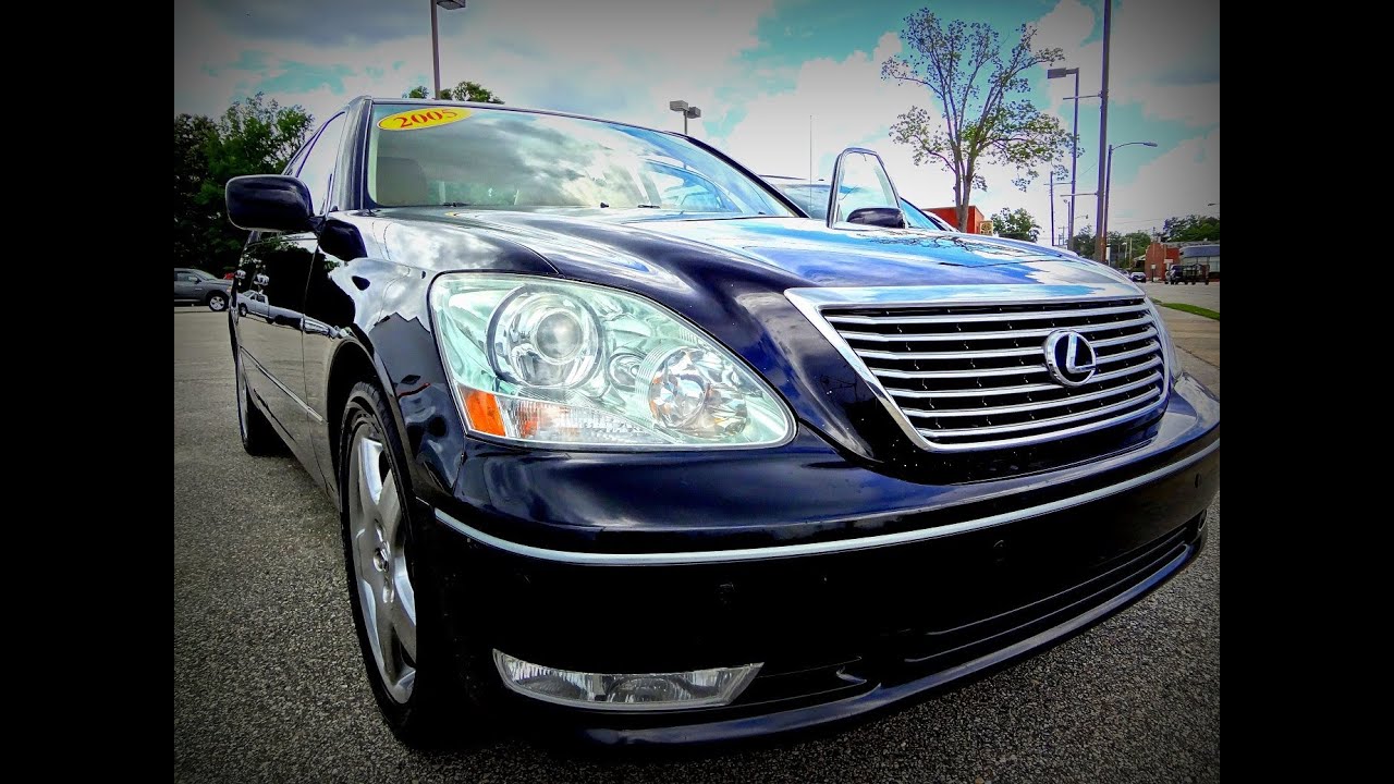 👉 V8 RWD Amazing 2005 LEXUS LS 430