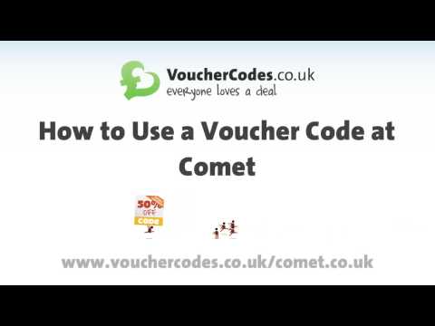 Comet Discount Codes - Learn How to Use a Comet Discount Code with VoucherCodes.co.uk