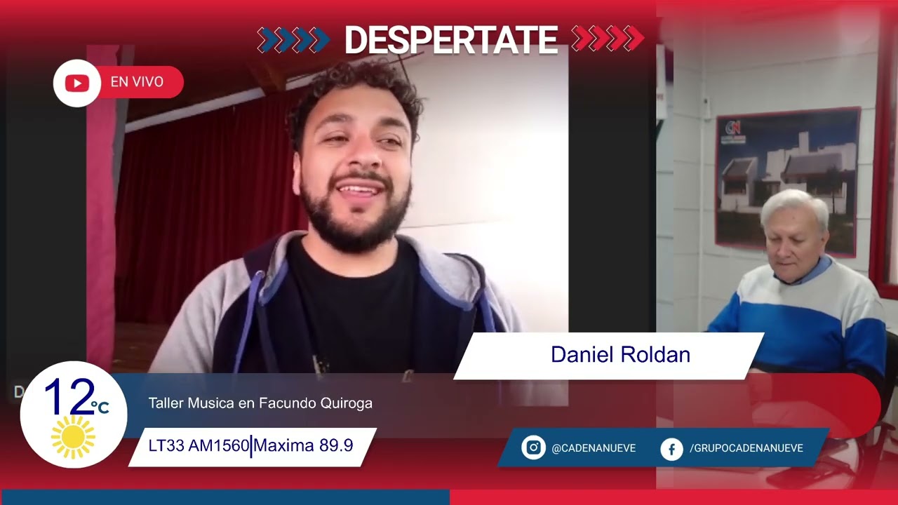 Daniel Roldán: “Si Dios te dio una voz, fue para que cantes” | Cadena ...