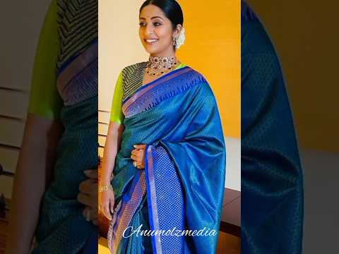 All time favorite malayalam actresses in peacock blue 👗 dress #malayalam #actress #comment your 😍