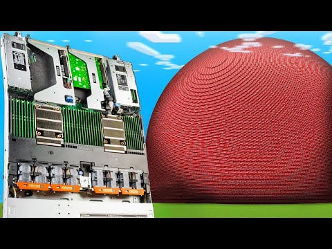 Minecraft vs $15 000 PC