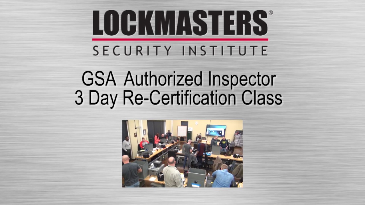 GSA RECERT