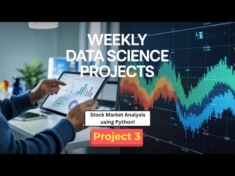 Build a Sleek Stock Dashboard in Python using Dash & Plotly | Apple Stock Analysis | Project 3