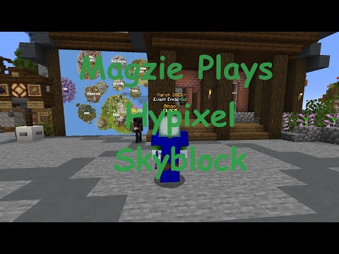 Wolf Pet & Wheat Minion Set Up: Magzie Plays A Farming Profile On Hypixel Skyblock! EP:44