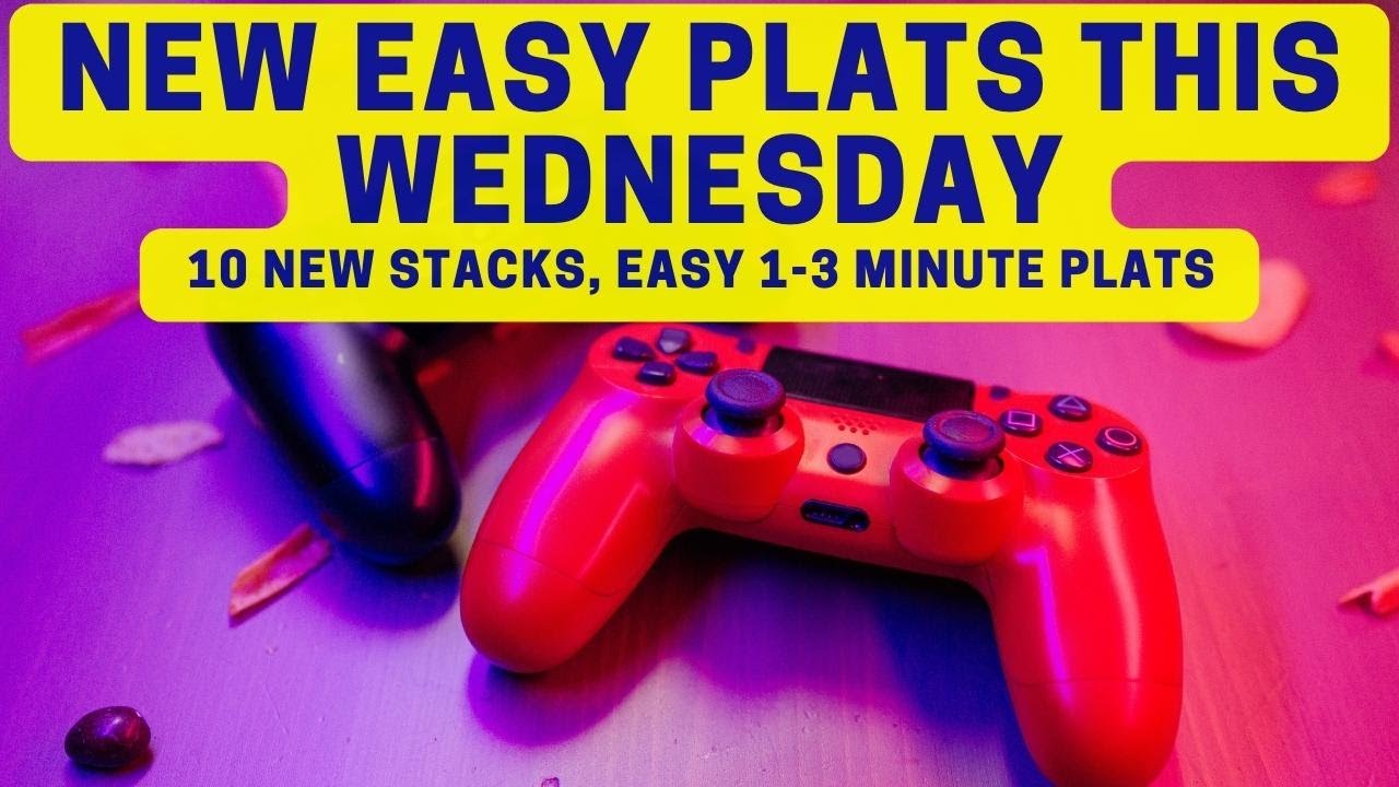 EASY 10 PLATINUM TROPHIES This Wednesday || Snow Journey NITRO, Weben Blocks 2, Round Invaders Red
