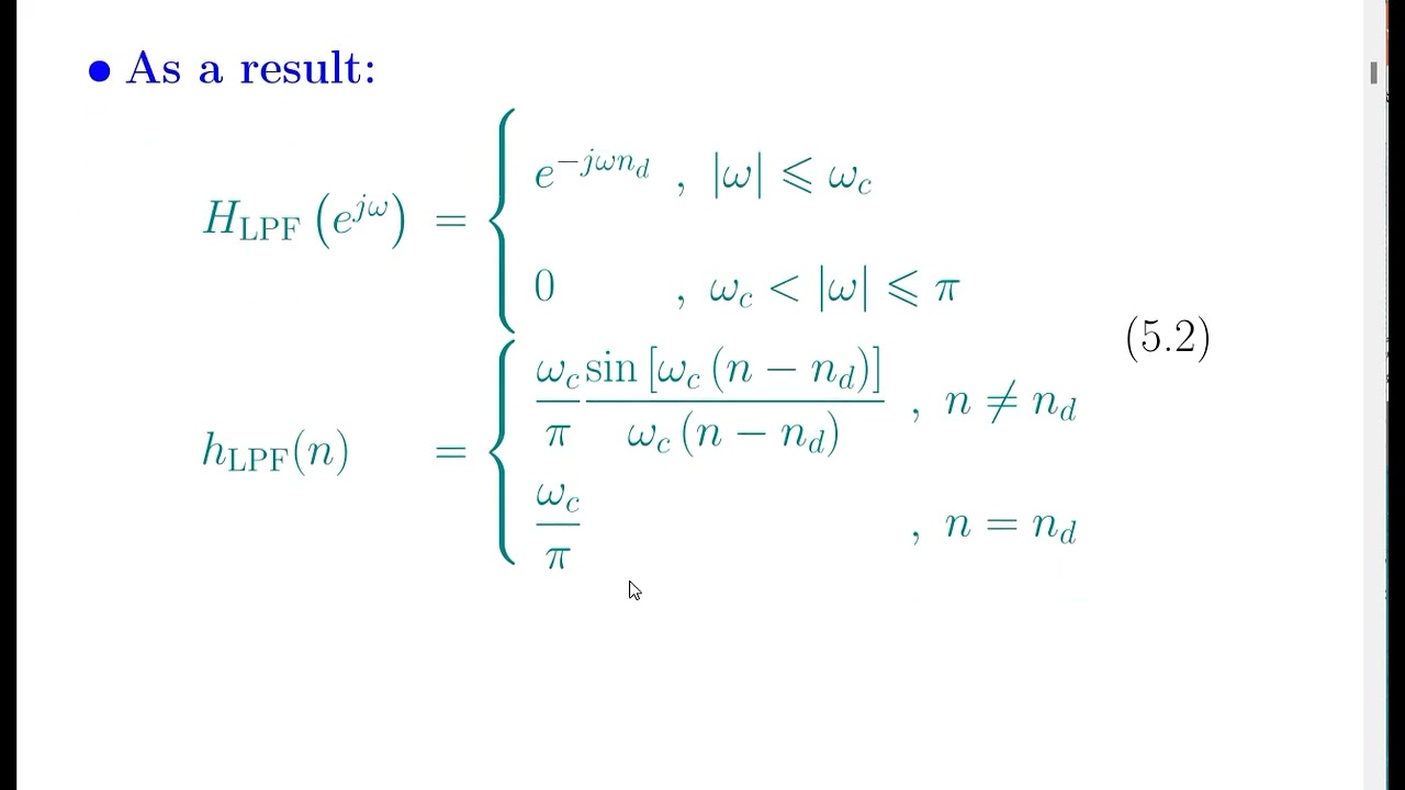 Digital Signal Processing Using Python: Chapter 5: Part1