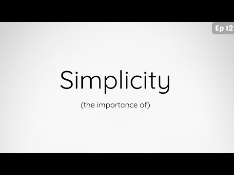 3 Tips on Simplicity | G.D.O.S. podcast - Ep. 12