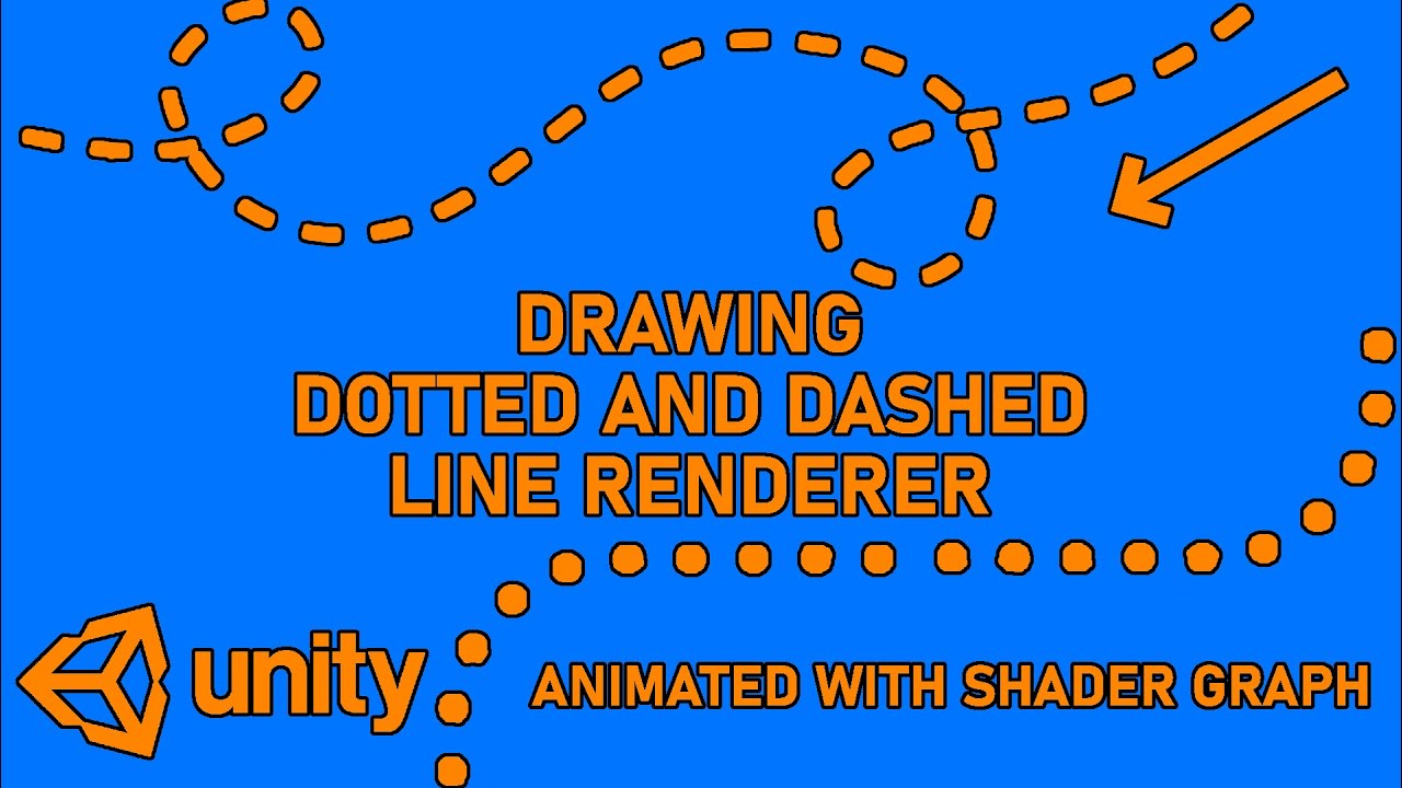 Drawing Animated Dotted & Dashed Line Renderer in Unity