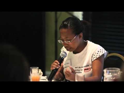 Bandile Mdlalose (Abahlali baseMjondolo): Link Climate Change with Struggles of Poor