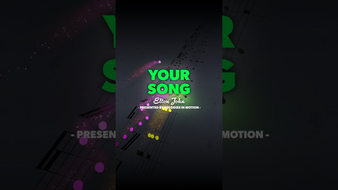 Your Song – Elton John | A Simple Song of Love and Honesty