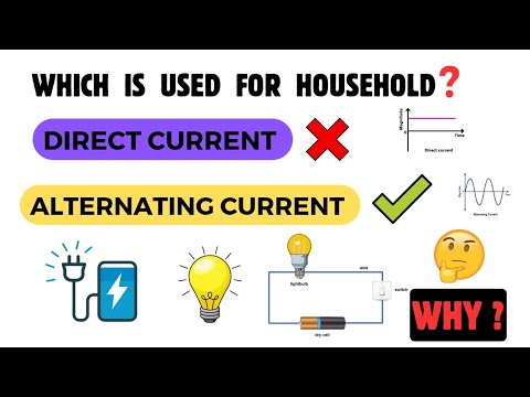 Why We Use AC in Home not DC ? || Alternating Current and Direct Current || Use Of AC and DC