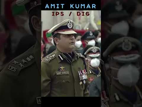 Amit kumar IPS reciving medal from President of india || #shorts || #short || #indianarmy