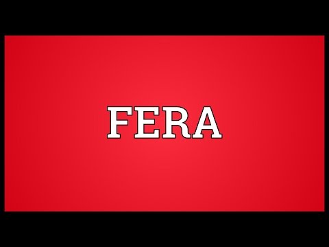 FERA Meaning