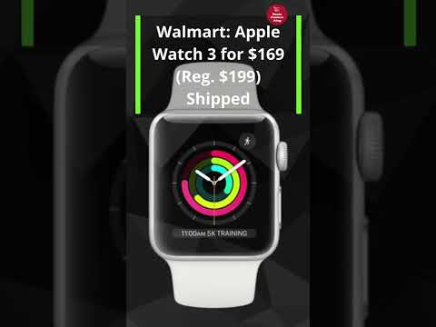 ⌚️ Walmart: Apple Watch 3 for $169 (Reg. $199) Shipped⌚️