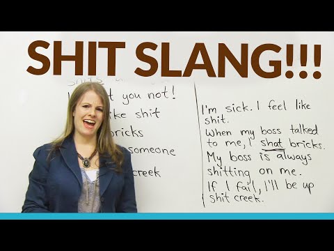 Learn Slang: 10 SHIT Expressions