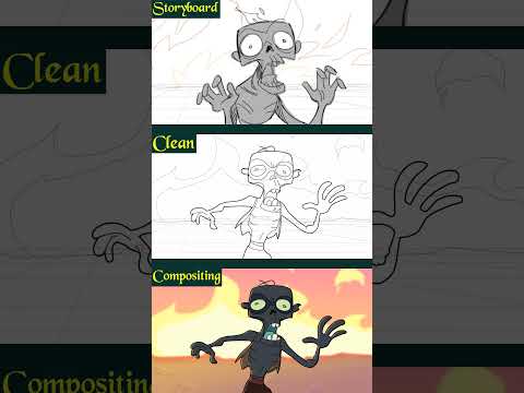 MAKING ZOMBIE ANIMATION: from Storyboard to Compositing