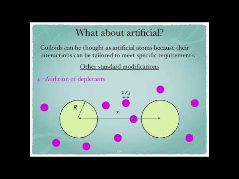 Introduction to the physics of colloids: colloids as artificial atoms