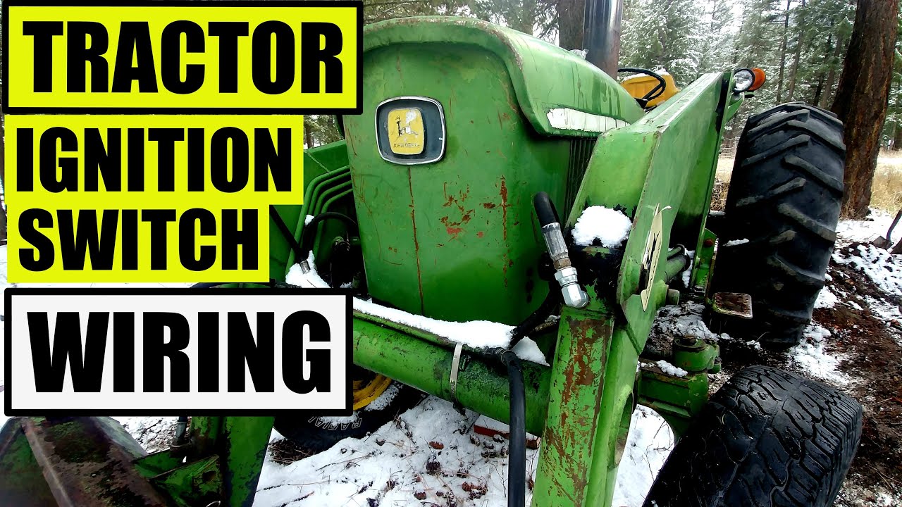 TRACTOR IGNITION KEY SWITCH WIRING | Universal Ignition Switch | JOHN DEERE 2130