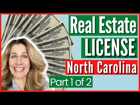 Video 1 of 2 - Steps & Cost: How to get your North Carolina Real Estate License!