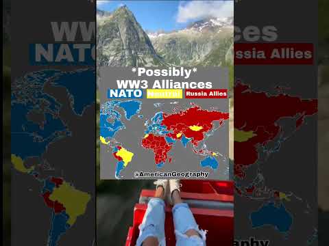 Who do you think is winning? [World War 3 *Possible* Alliance] #europe #geo #geography #map #maps
