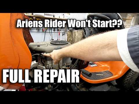 Ariens Riding Mower Won't Start No Click Wont Turn Over No Sounds Full Diagnostic and Repair Process
