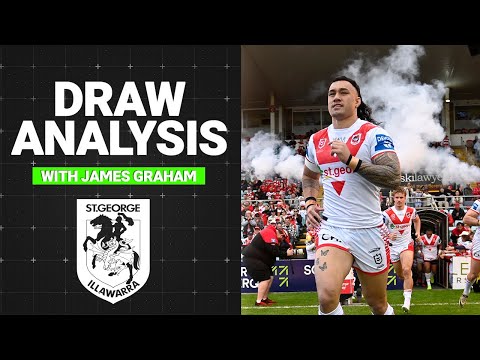 NRL 2025 | St. George Illawarra Dragons | Draw Analysis With James Graham